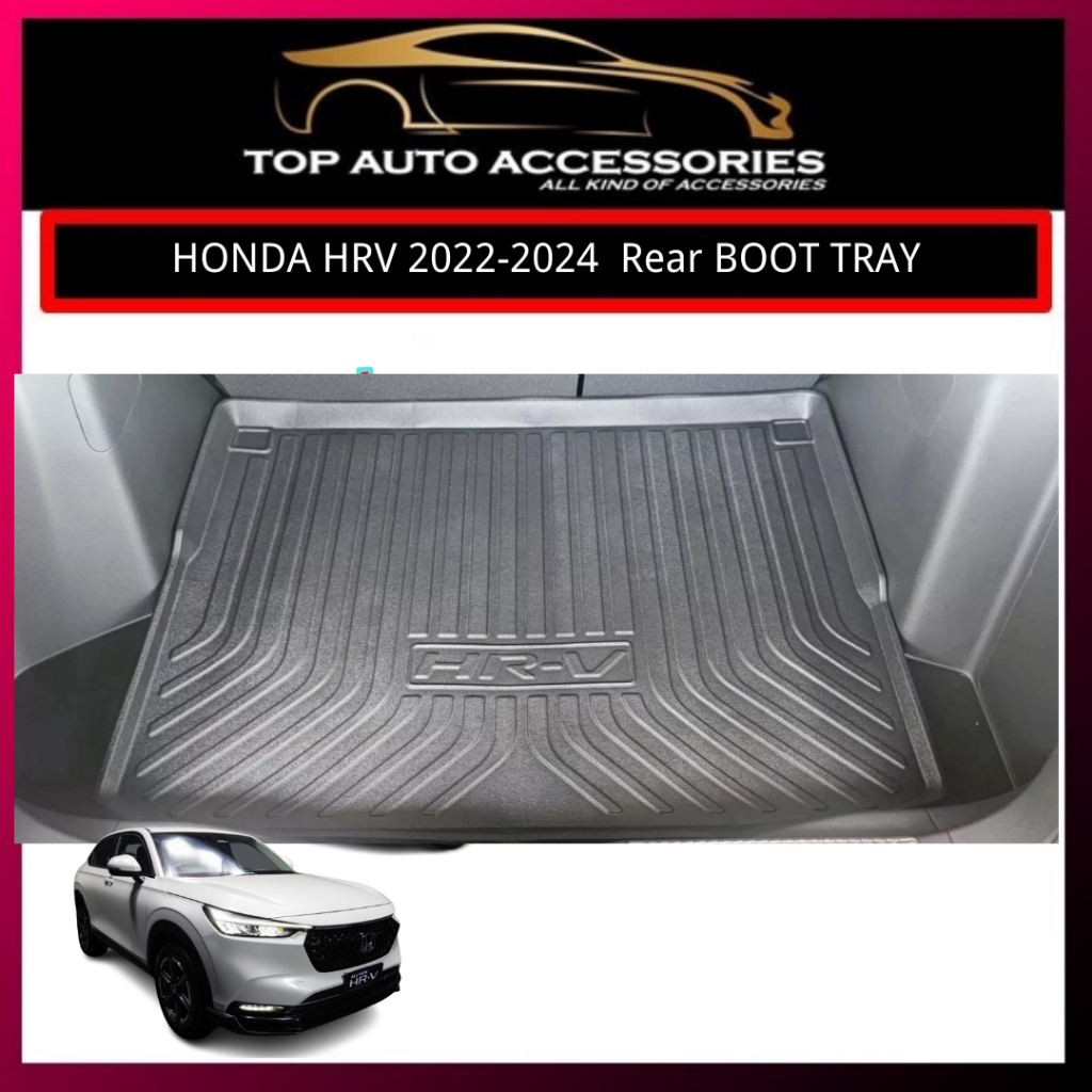 HRV 2022-2024 E,S,V,RS BOOT TRAY, CARGO TRAY, BONET COVER, CARPET BONET ...