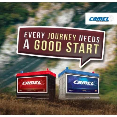 Camel Car Battery 56638/DIN72L | Shopee Malaysia