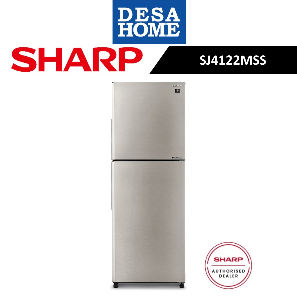 (FOC SHIPPING WITHIN KL) SHARP SJ4122MSS 410L J-TECH INVERTER SMILE TOP ...