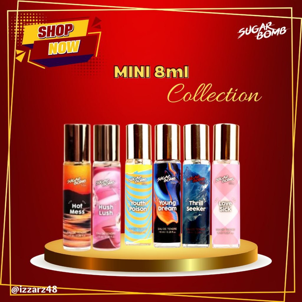 Perfume Mini by SUGARBOMB | for HIM & HER 💃 | Shopee Malaysia