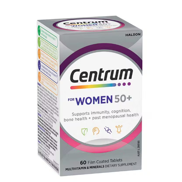 CENTRUM FOR MEN AND WOMEN 50+ YEARS - 60 CAPSULES | Shopee Malaysia