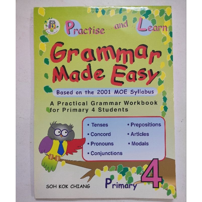 Grammar Made Easy Primary 4 Singapore MOE Grammar vocabulary Essay ...