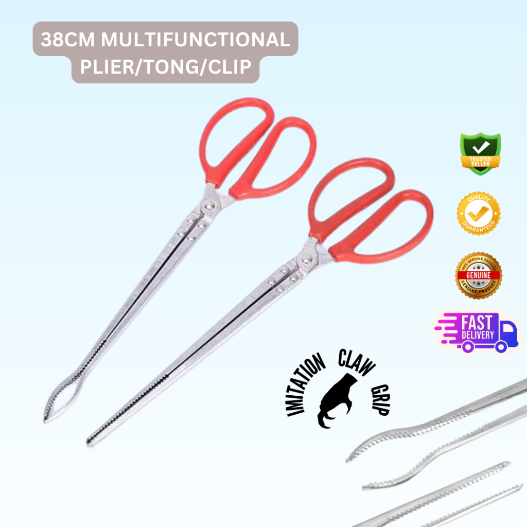 MULTIFUNCTIONAL PLIER/TONG/CLIP/klip arang/klip sampah/klip ketam/JAW ...