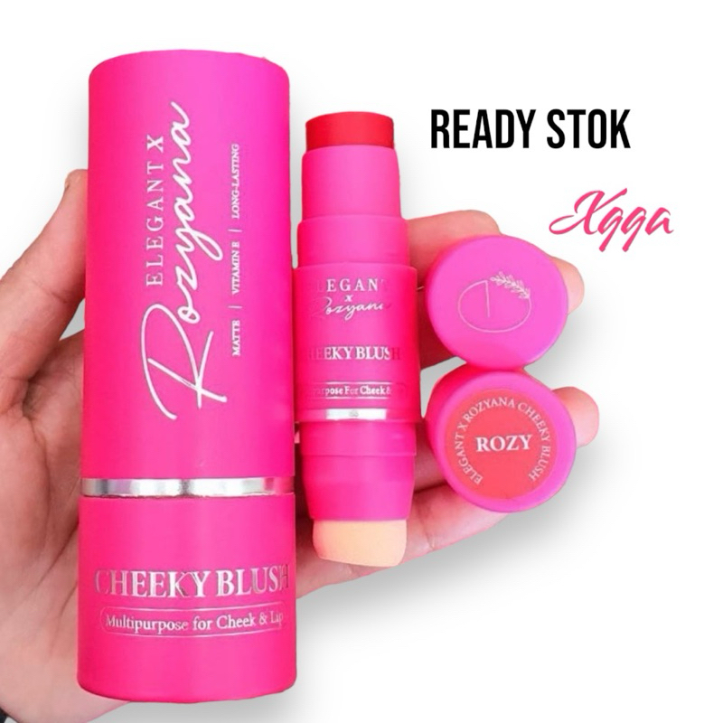 VIRAL NEW CHEEKY BLUSHER ELEGANT X ROZYANA | Shopee Malaysia