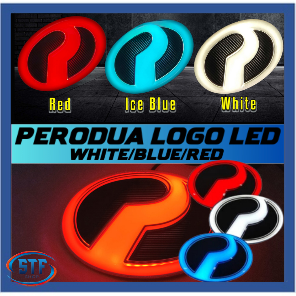 Perodua Logo LED DRL Daylight Myvi Alza Ativa Aruz Bezza Axia Ativa ...