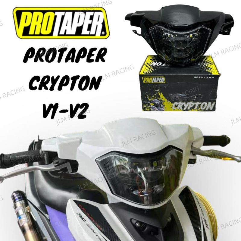 ORIGINAL PROTAPER CRYPTON LED HEAD LAMP COVER SET LC135 LC 135 V1 LAMPU ...