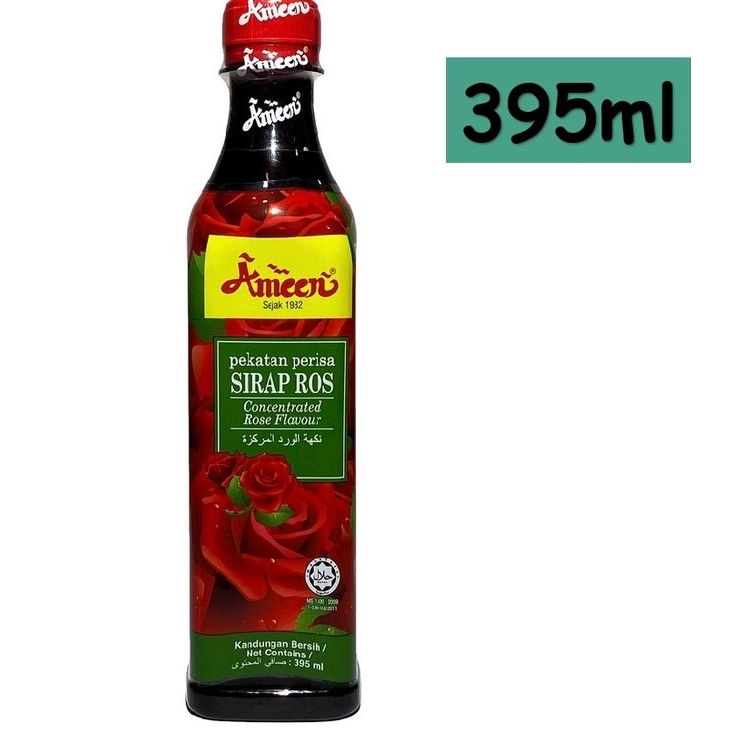 [Ameen] Sirap Ros / Syrup Rose Flavour [ 395ml ] | Shopee Malaysia