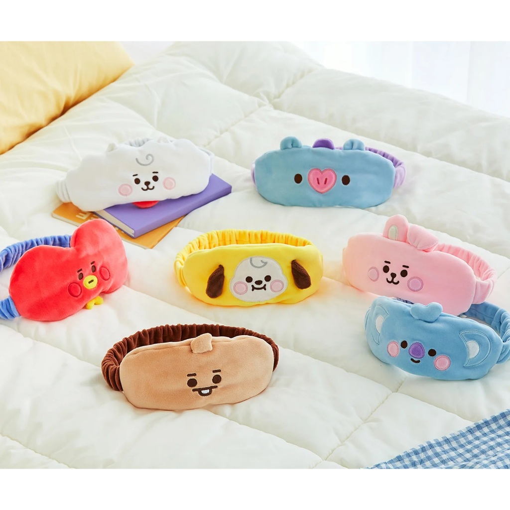 KPOP BT_21 Sleeping Eyes Mask Kpop Cooky Tata Chimmy RJ Shooky Koya ...
