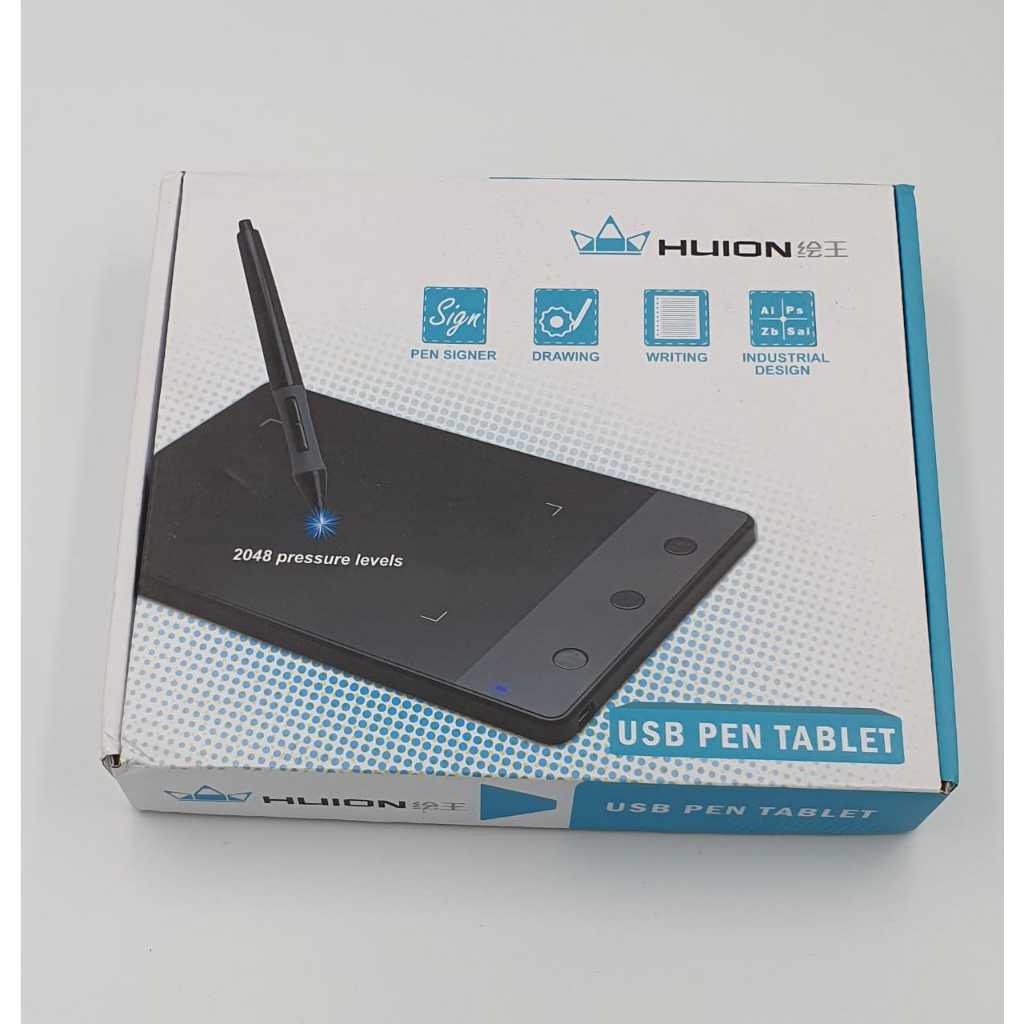 HUION Tablet Graphics Drawing Pen Tablet 420 (4 x 2.23") | Shopee Malaysia