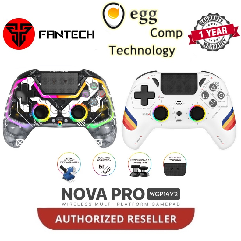 FANTECH NOVA WGP14 / WGP14V2 GAMEPAD WIRELESS HALL EFFECT NOVA WGP14 ...