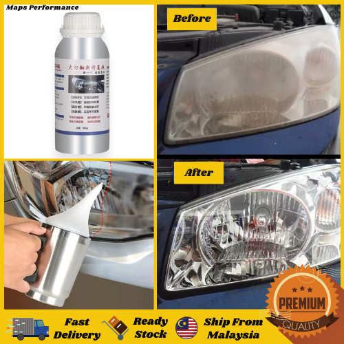 [Latest Version] Head Lamp Coating Set Coating Lampu Kereta Headlight ...