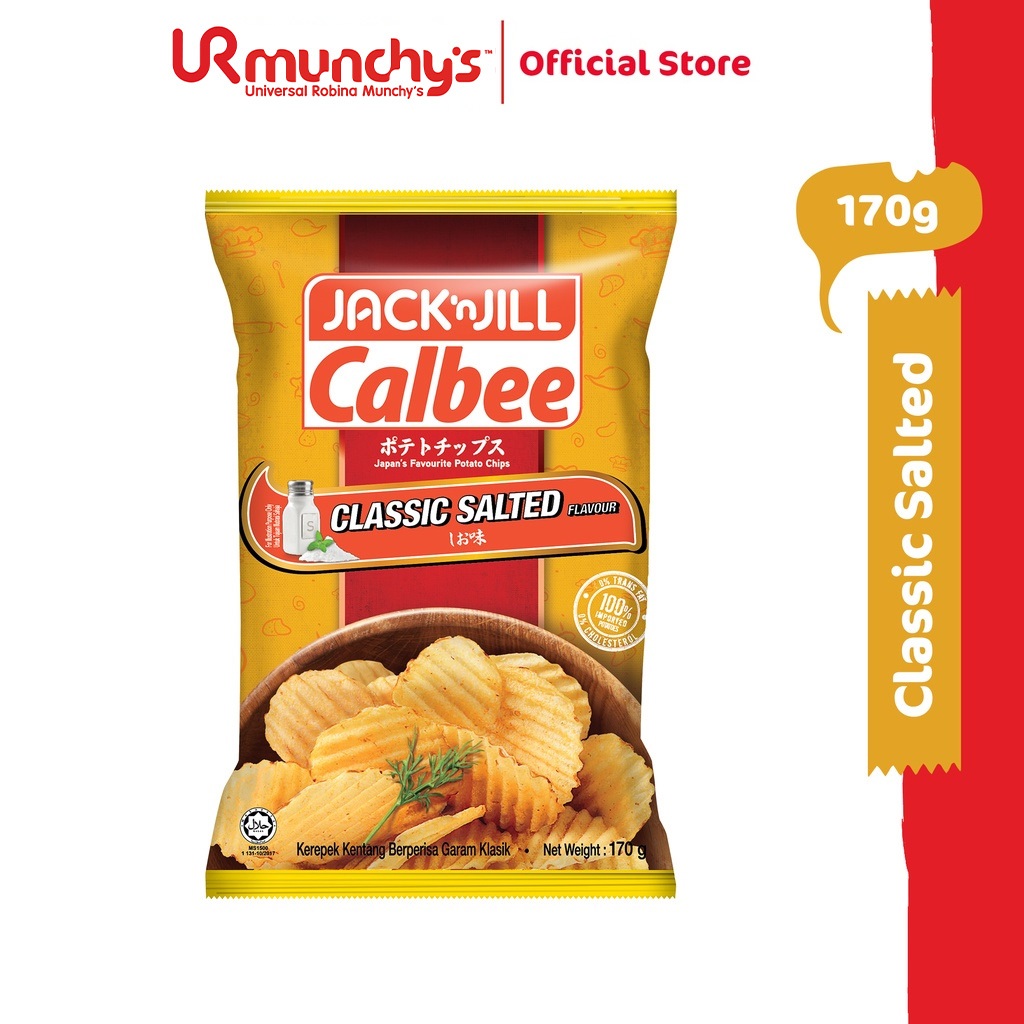 Jack ‘n Jill Calbee - Classic Salted (170g) | Shopee Malaysia