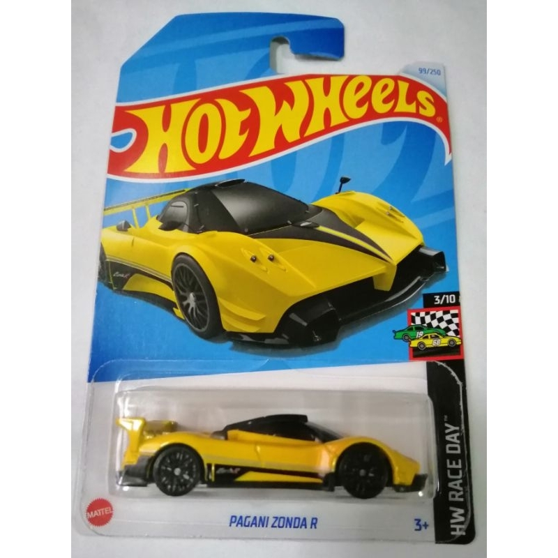 Hotwheels Pagani Zonda R Yellow Case J 2024 | Shopee Malaysia