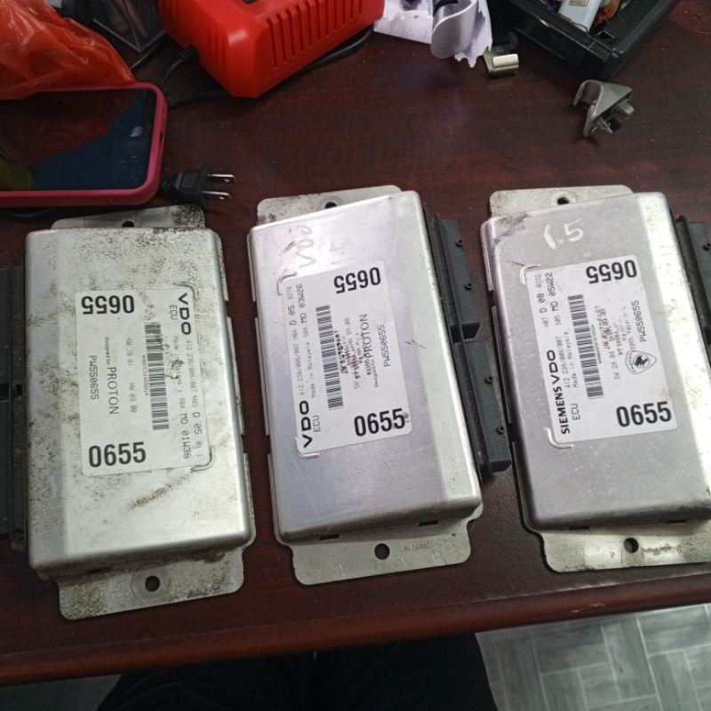 VDO ECU proton wira 1.5 code 0655 / 1.3 code 0654 Secondhand | Shopee ...
