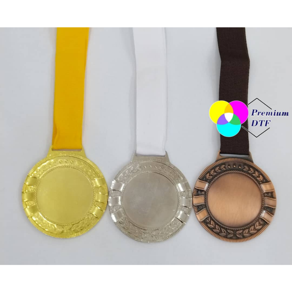 Metal Hanging Medal with Printing logo and wording (READY STOCK ...
