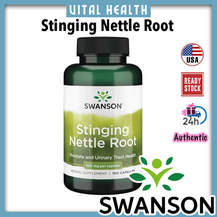 Swanson Stinging Nettle Root ( Prostate & Urinary tract health ) 100 ...