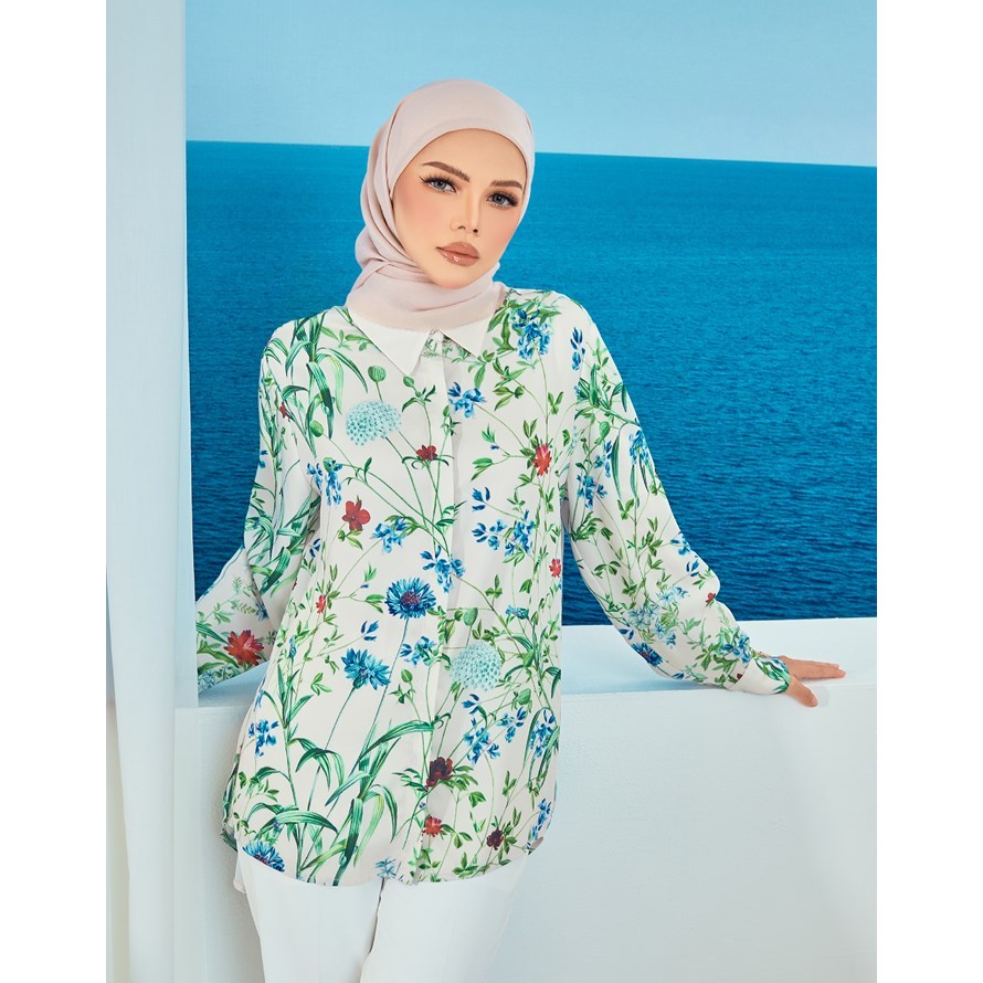 LEEYANARAHMAN Sunthai Blouse | Shopee Malaysia