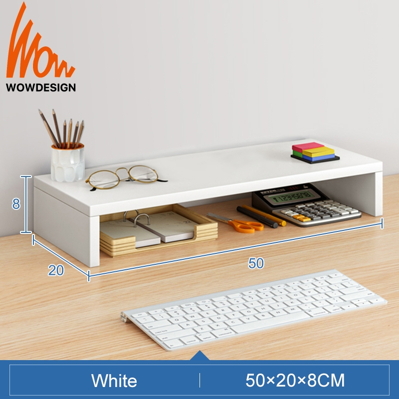 Monitor Stand Raiser Screen Increase Shelf Base Riser Laptop Stand ...