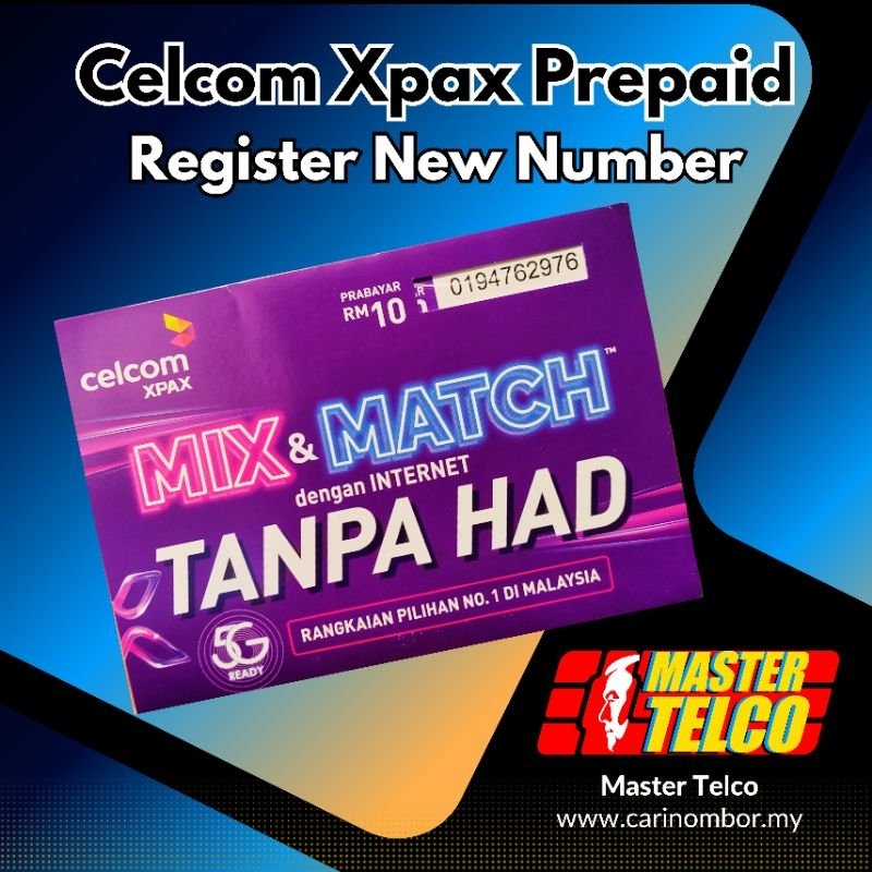 Celcom Prepaid Xpax Celcom Sim Card CelcomDigi Edisi biru | Shopee Malaysia