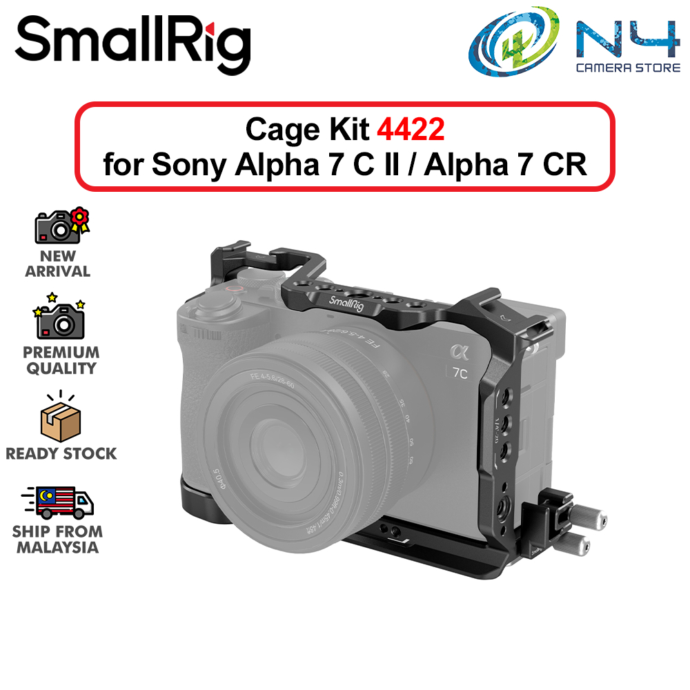Smallrig Cage Kit for Sony Alpha 7 C II / Alpha 7 CR includes a cable ...
