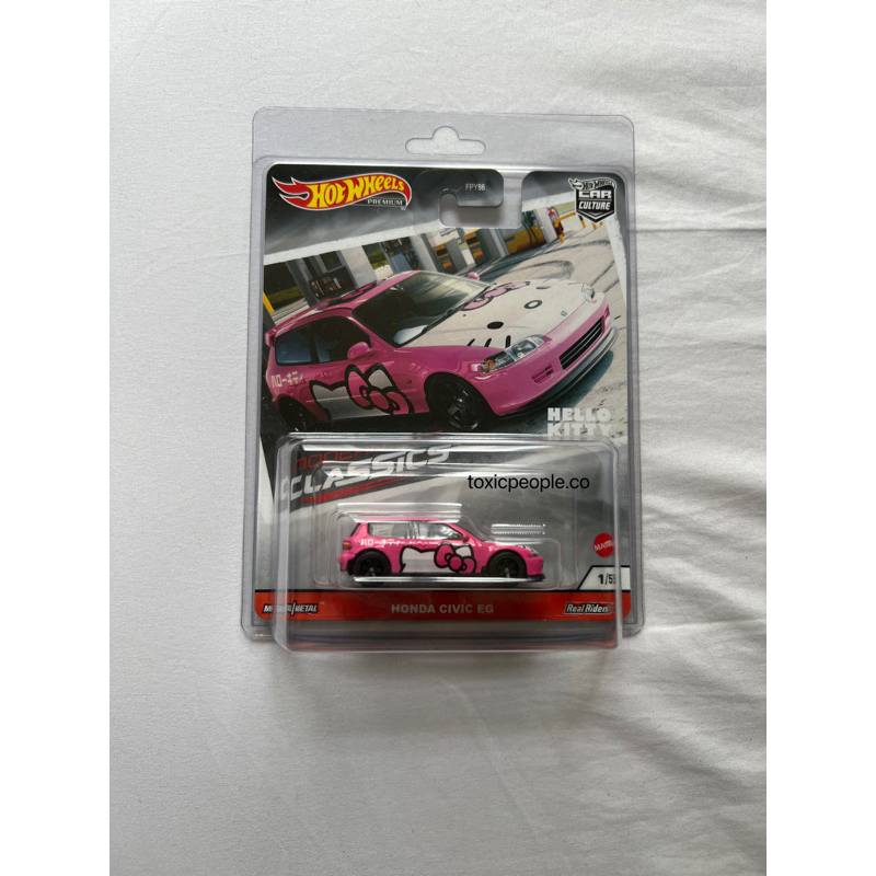 Hot Wheels Premium Honda Civic EG Hello Kitty Subaru Nissan Silvia VW ...