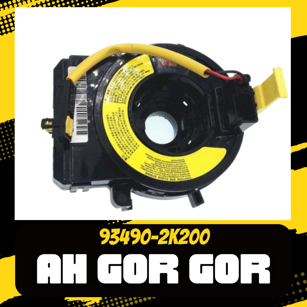 KIA FORTE 1.6 4SPEED STEERING SPIRAL CLOCK SPRING(LOW SPEC) 5PIN 93490 ...