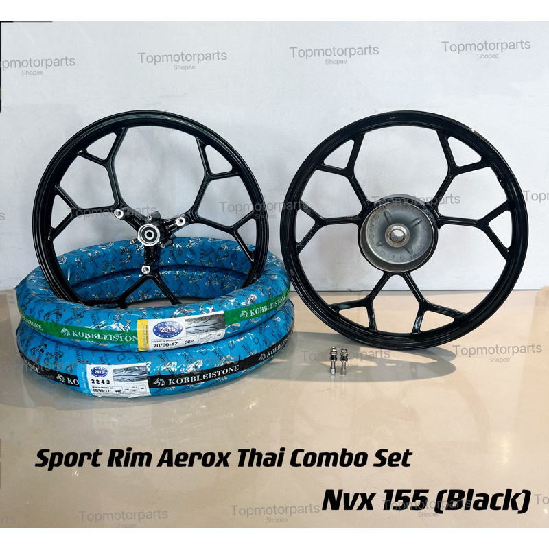 Sport Rim Enkei Aerox Thai NVX155 /Ego LC /Solariz /Avantiz (Combo Set ...
