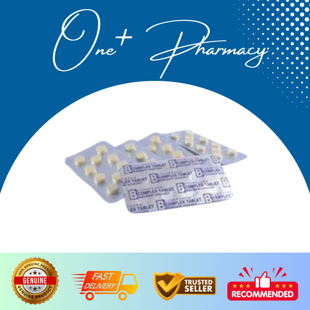 Dyna B Complex Tablets 100mg 10'sx10 | Shopee Malaysia
