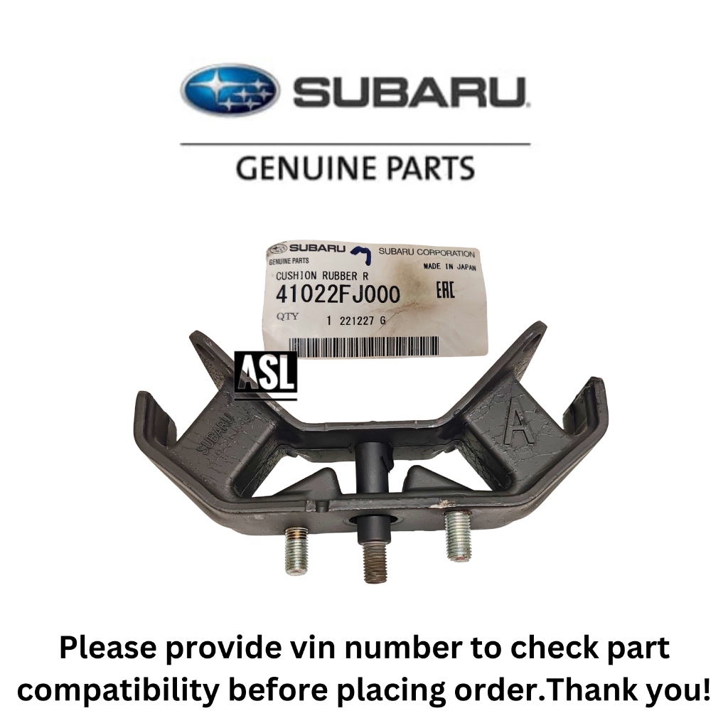 Genuine Subaru Transmission Mount 41022FJ000 XV Forester Impreza Legacy ...