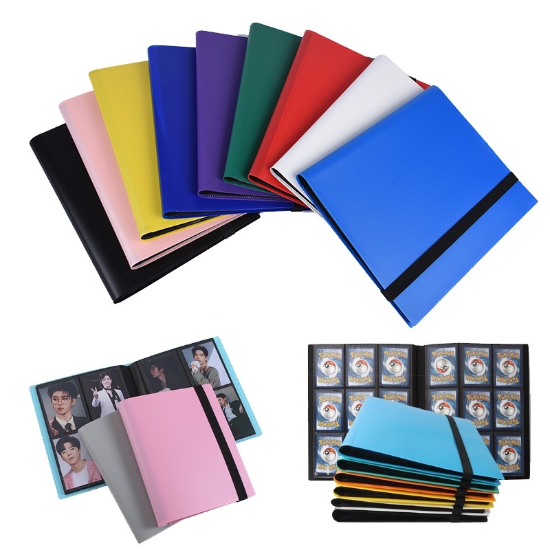 Card Album 2x2 160 Card Slots Card Binder TCG Trading Card Collector ...
