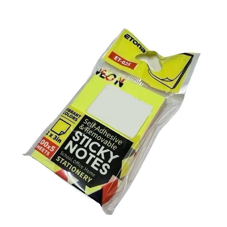 Stick On Notes Sticky Notes 2"X3" * 5 color for students office home ...