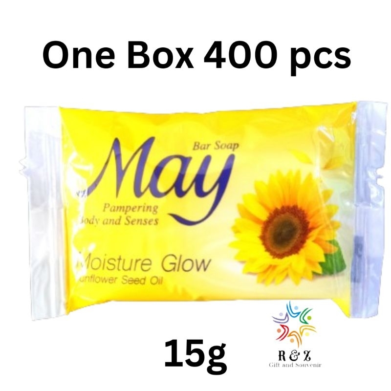 May Soap 15g 400PCS / 1 Box May Soap / Soap Hotel / Soap Resort / Sabun ...