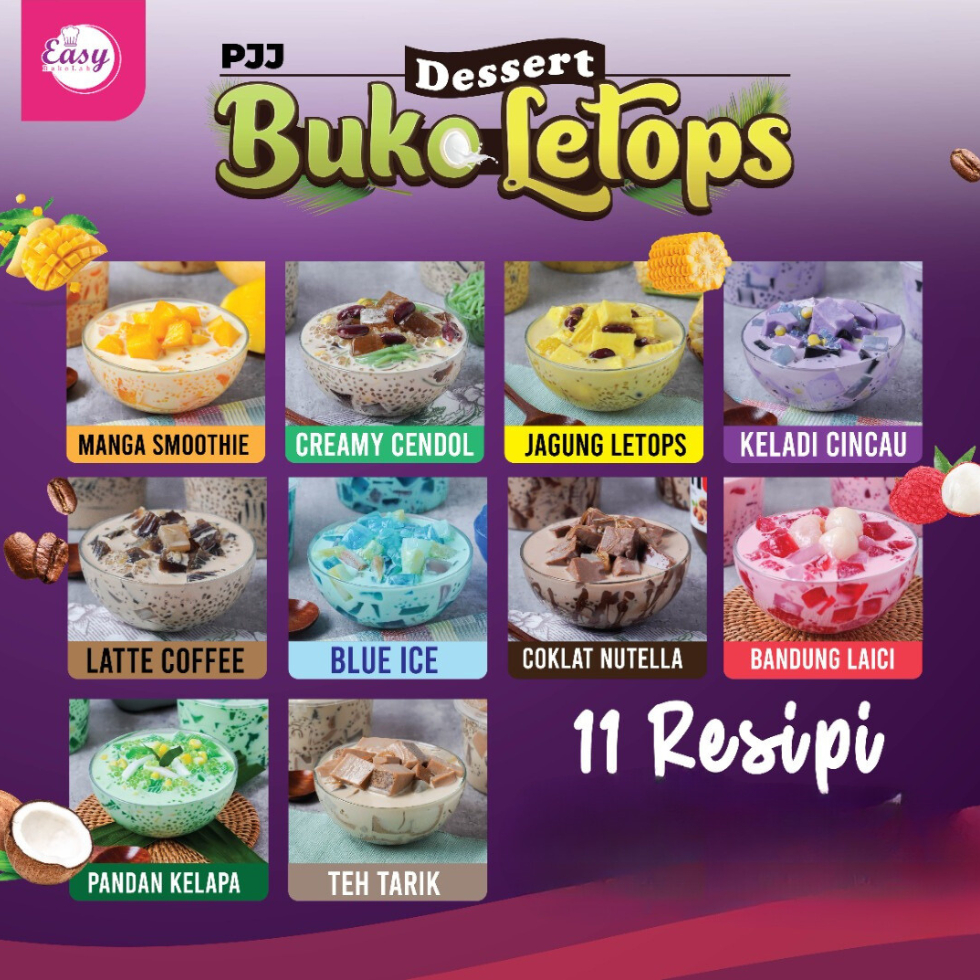 PJJ Buko Letops (10 Resepi) ~ Kelas Masakan Online CaraCikDayang ...