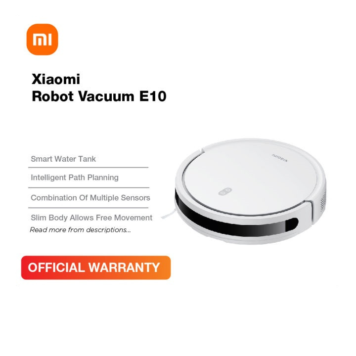 Xiaomi Mi Smart Robot Vacuum E10 4000PA Sweep + Mop WiFi Vacuum Cleaner ...