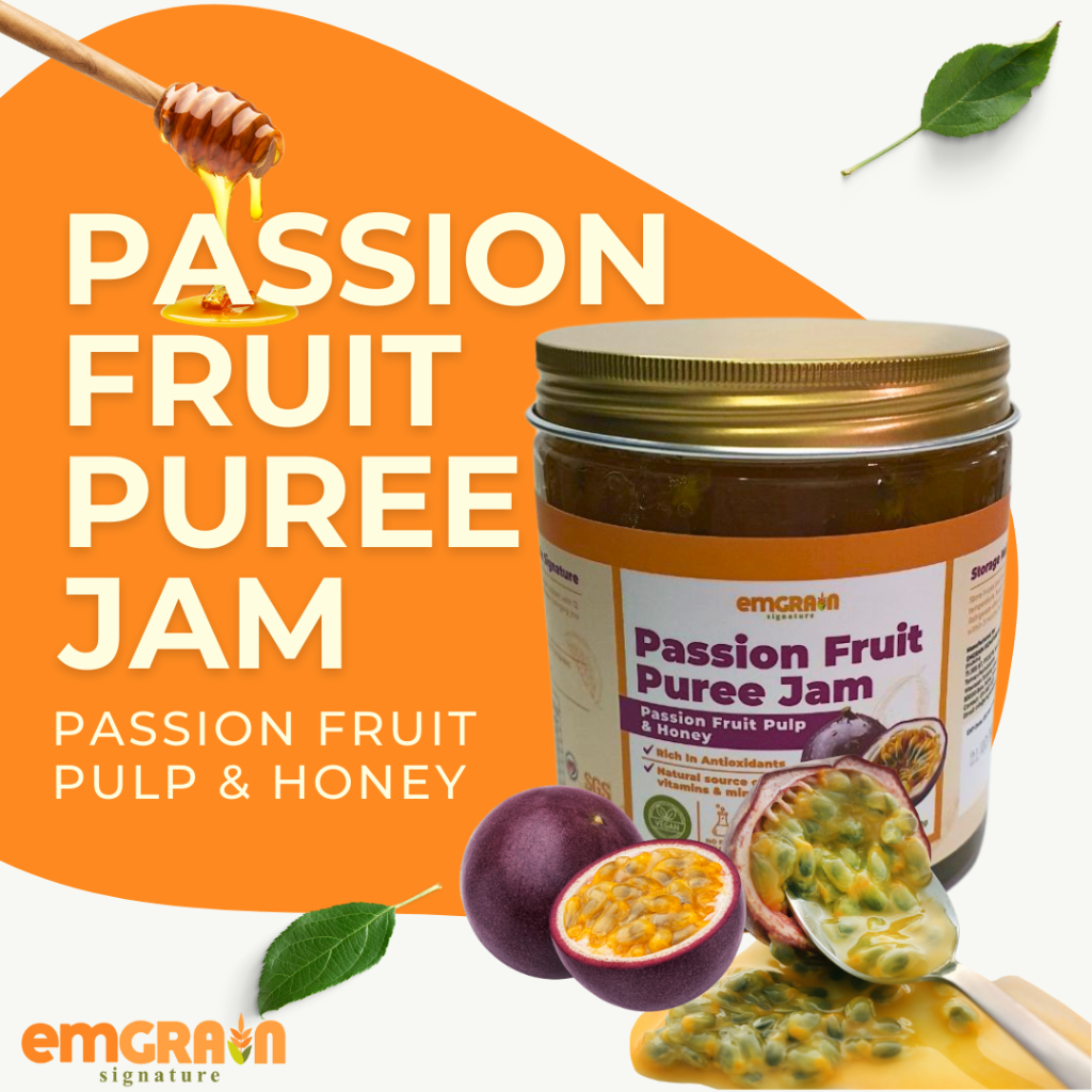 PASSION FRUIT HONEY PUREE JAM (700G) | Shopee Malaysia