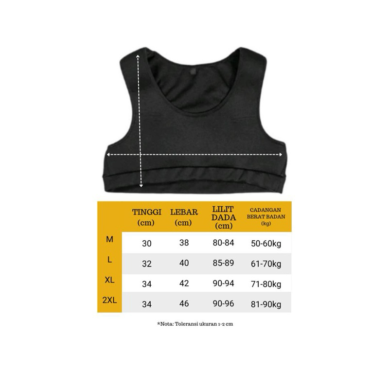 Ready Stock Chest Vest Protection Football Futsal Sport Men Unisex (M ...