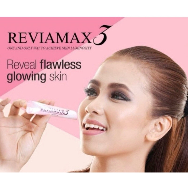 REVIAMAX3 FOR REVEAL FLAWLESS GLOWING SKIN (20x 3g sachets) | Shopee ...