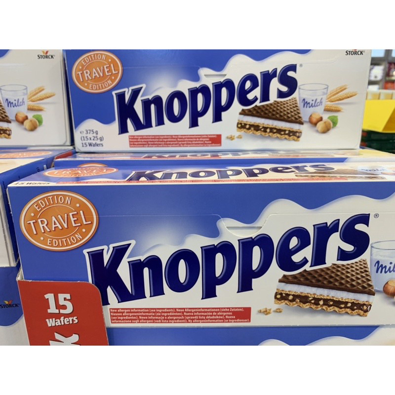 COKLAT LANGKAWI KNOPPERS MINI WAFER HAZELNUT | Shopee Malaysia