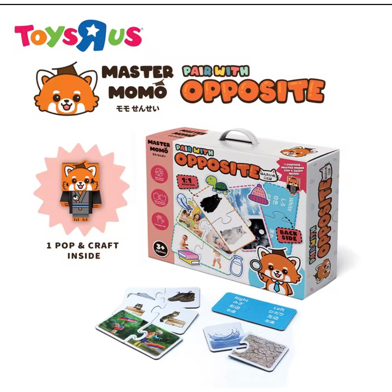 Master Momo Baby Gift Set Puzzle Learning Educational cards Pair With ...