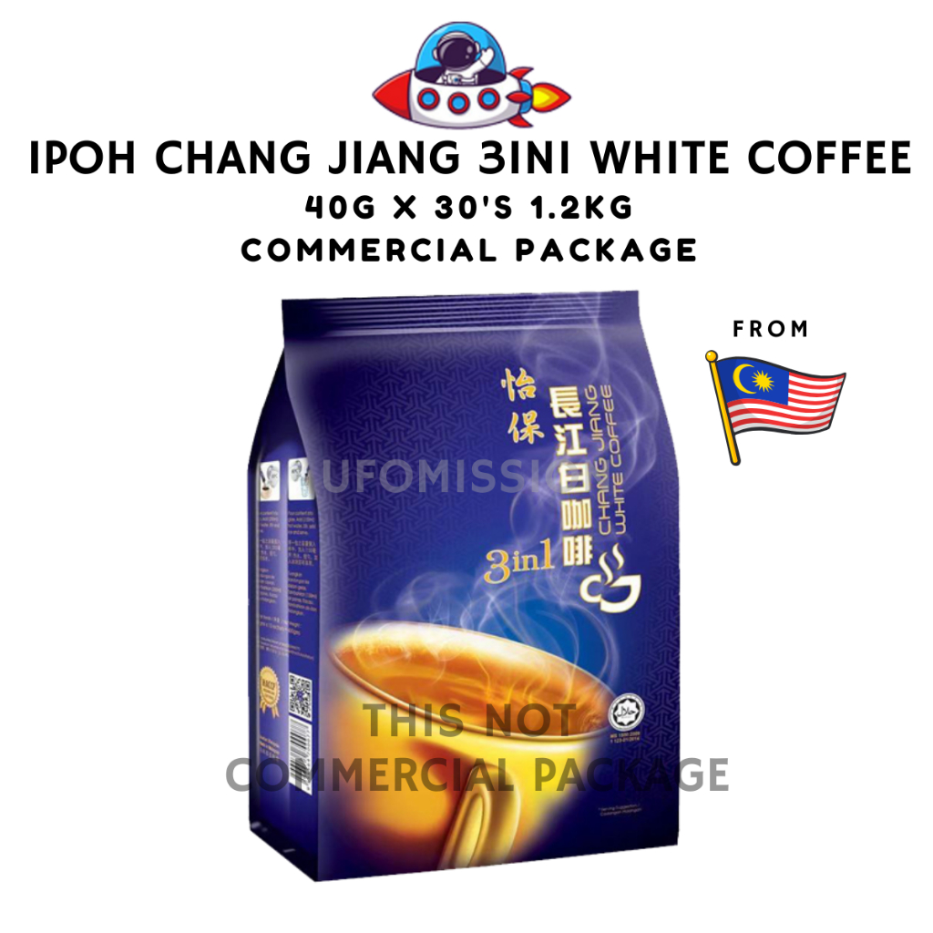 IPOH FAMUOS Chang jiang white coffee 3 IN 1 commercial package ...