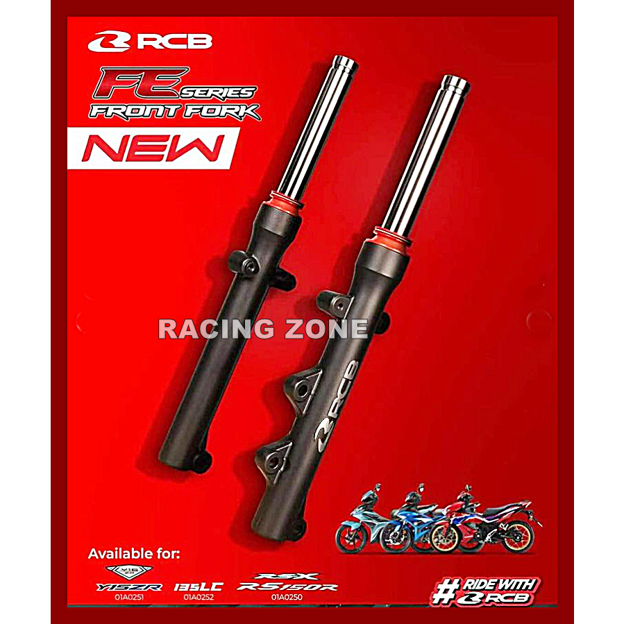 2024 NEW * RCB FE FRONT FORK SET 26mm Y15 Y16 LC4S RS150 RSX 100% ...