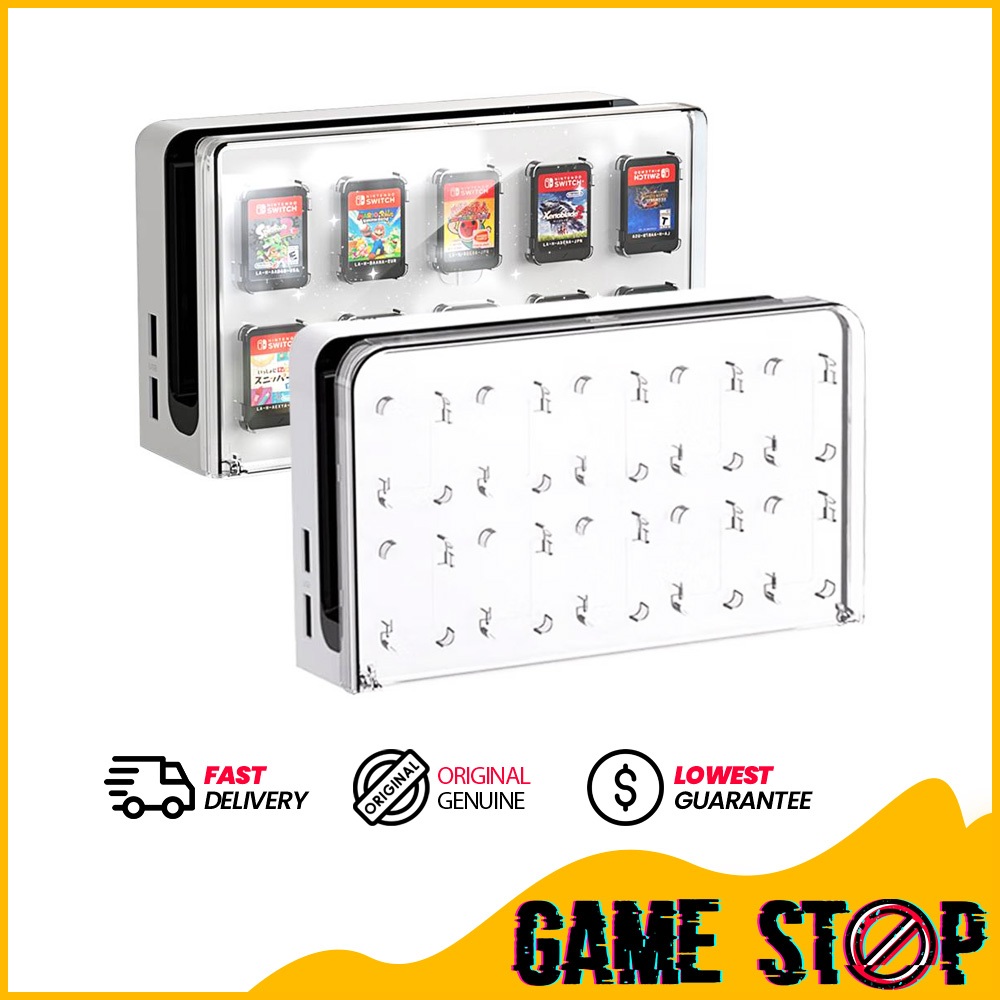 iiNE Switch Dock Cover Case - Transparent with Card Slot [L584 ...