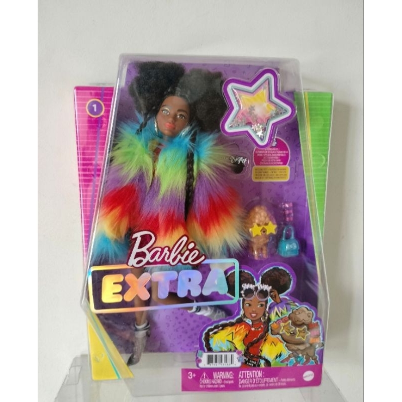Barbie Extra doll no 1 (African American) | Shopee Malaysia
