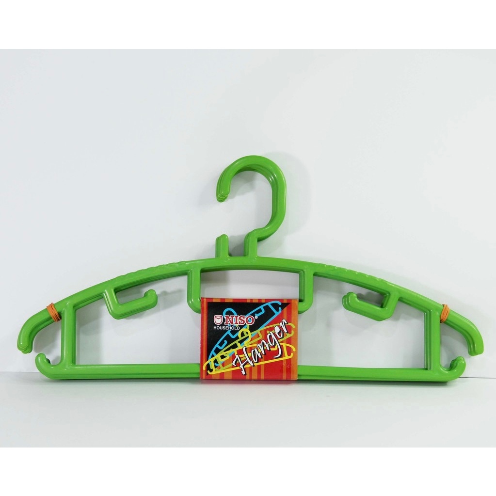 Clothes Hanger Baju Terbal / Plastic Hanger Tebal Dewasa / Henger Baju ...