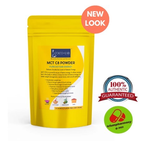 COCOLAB MCT C8 Powder Sachet 10 Sachets | Shopee Malaysia