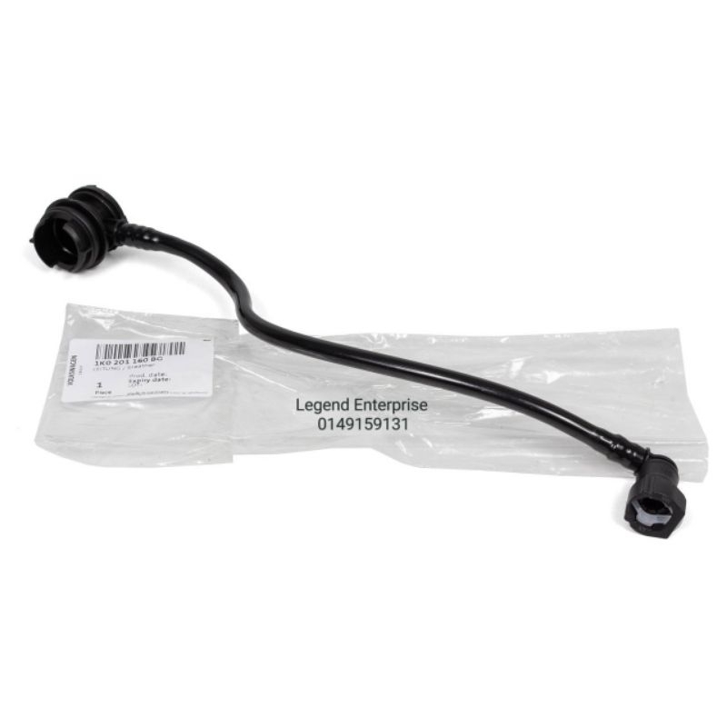 Genuine Volkswagen Audi Breather Line Fuel line Pipe 1K0201160D ...