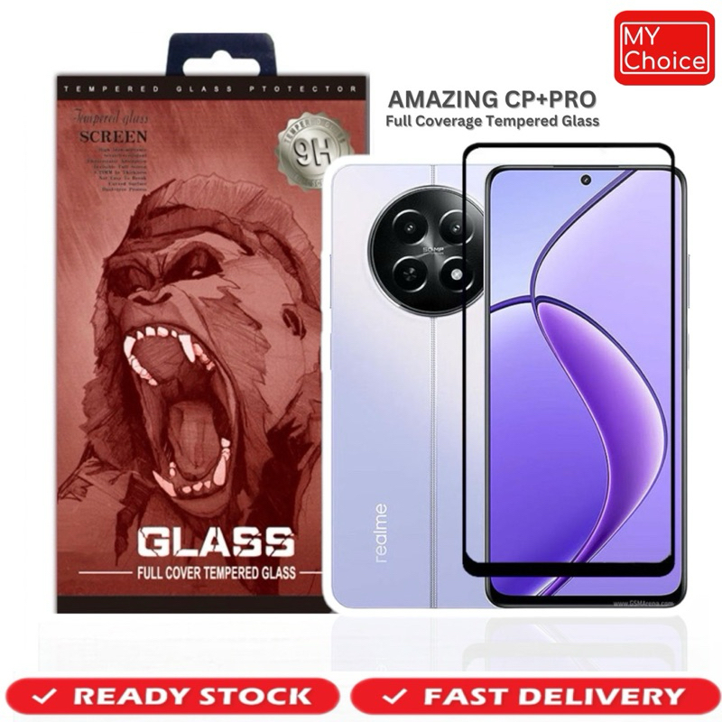 MyChoice Tempered Glass For Realme 12+ 5G Realme 13 5G Realme 12 5G ...