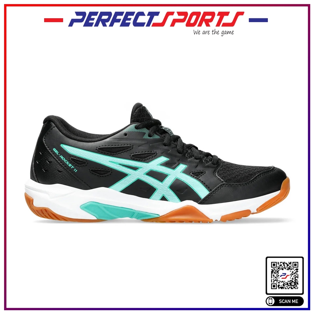 ASICS GEL-ROCKET 11 Women's BADMINTON Shoes Black/Illuminate Mint | Shopee Malaysia