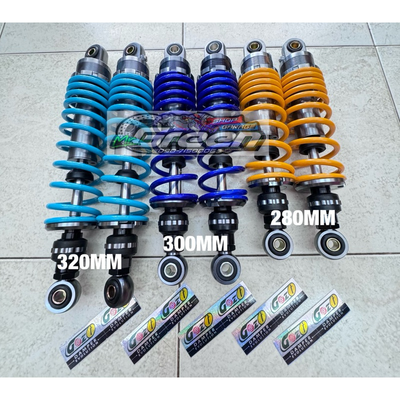 💥ABSOBER G@ZI GRED PREMIUM THAILAND WAVE / RXZ / FUTURE / LAGENDA / KRISS 320MM / 300MM / 280MM ...