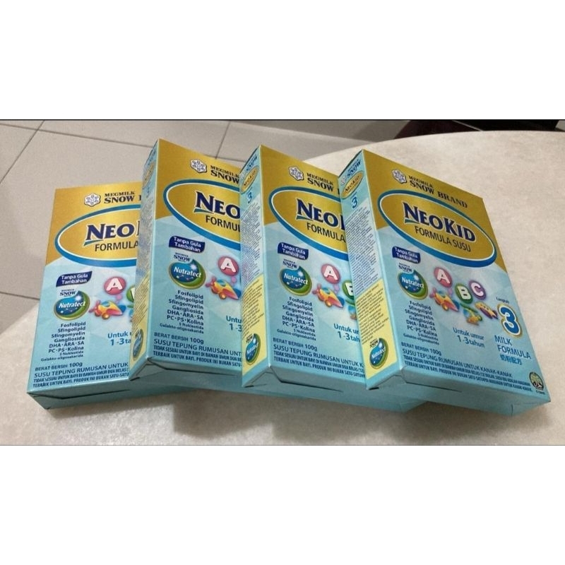 Snow Neo KID Sample Milk Powder 1-3Y 100g(Expiry 5/2025) | Shopee Malaysia